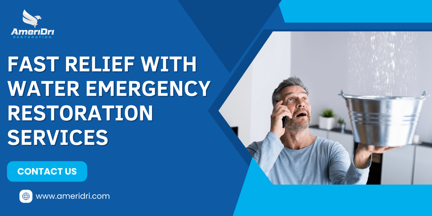 Fast Relief with Water Emergency Restoration Services - Ameridri ...